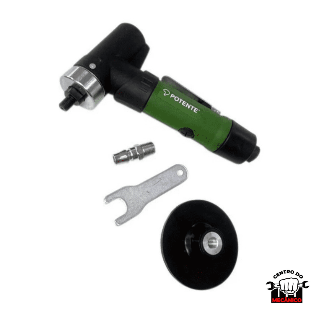 Lixadeira Angular Pneumática 3″ – Potente - Centro do Mecânico